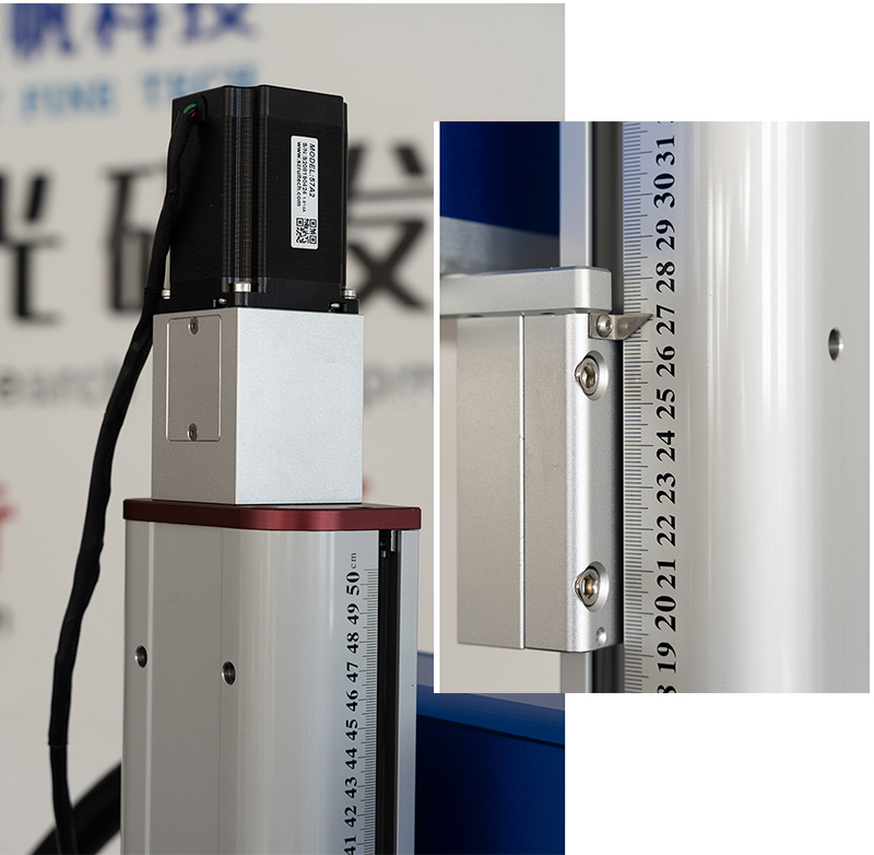 Ezcad3 2 5d Motorized Fiber Laser Marking Machine Engraving Machine