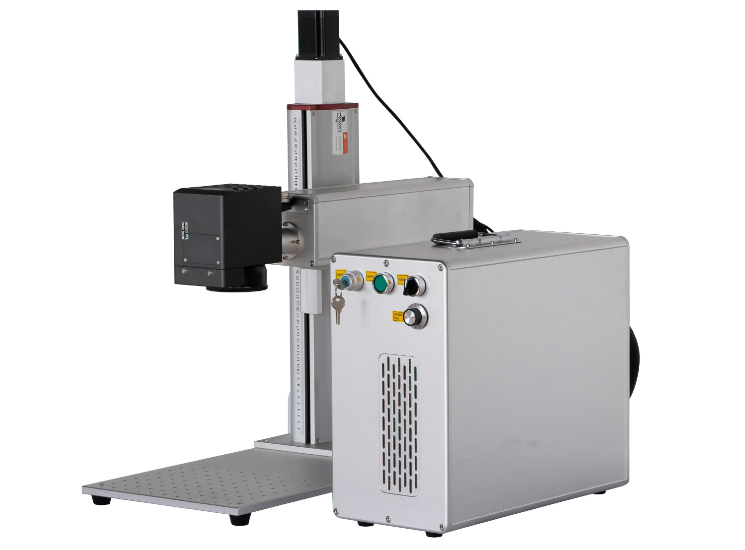 position mark UV/ fiber laser marking machine with cyclops camera for ...