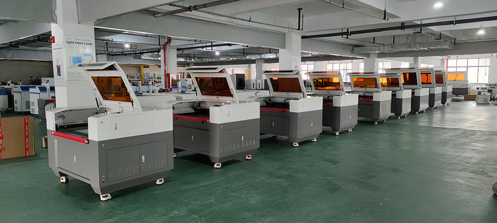 Ray fine 9060 100w laser CO2 engraver Ruida system 1390 laser cutting ...